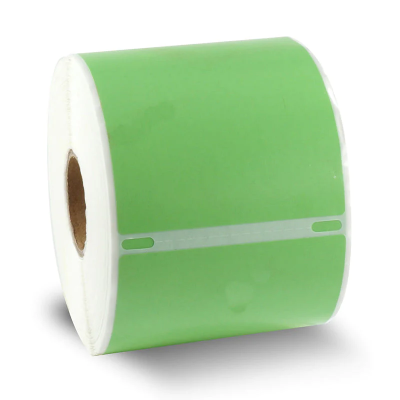2-5/16" x 4" Dymo Compatible 30256 Green Thermal Shipping Labels | # ...